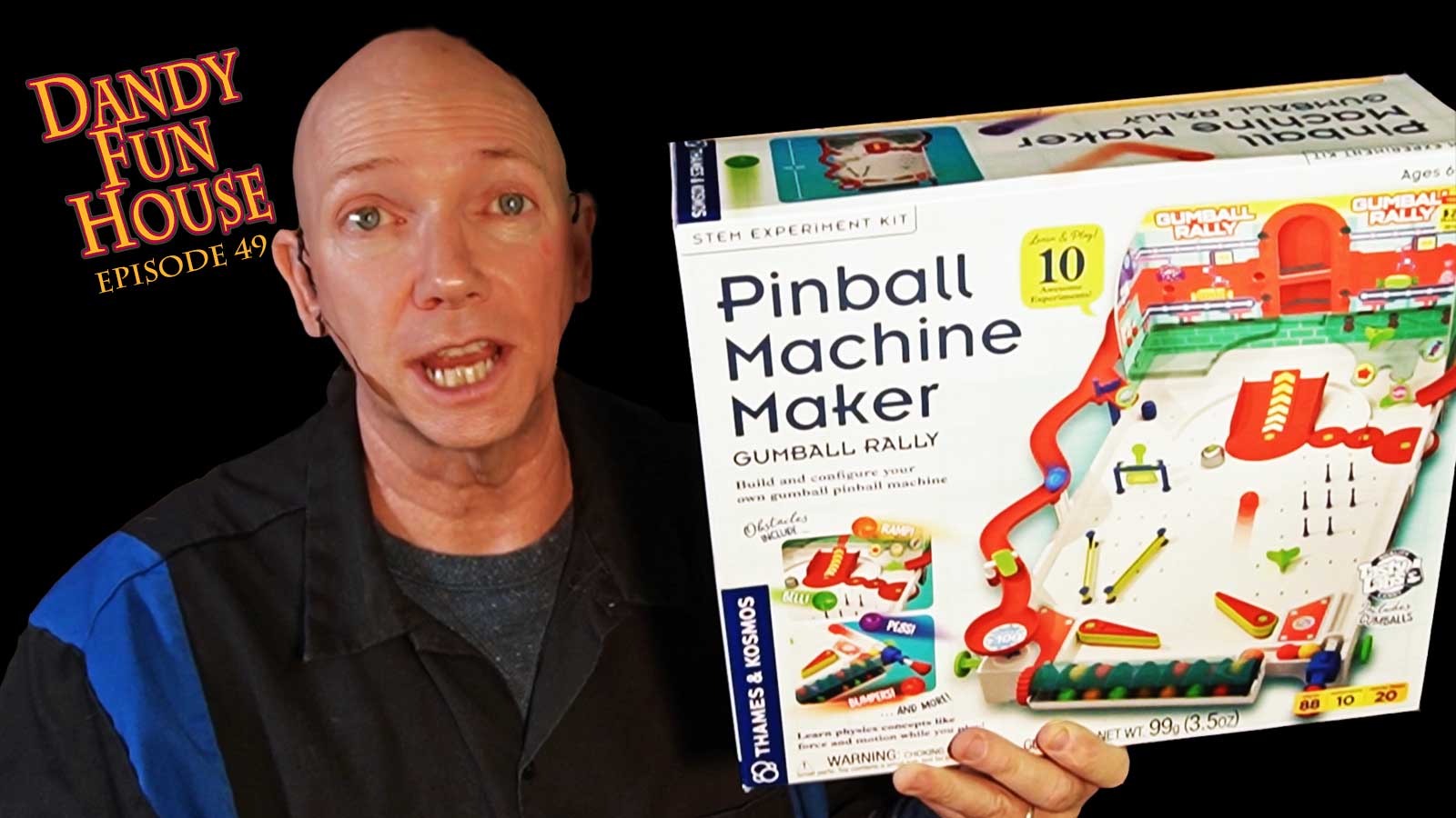 Let's Make A PINBALL MACHINE! - Dandy Fun House episode 49 - Dandy Fun ...