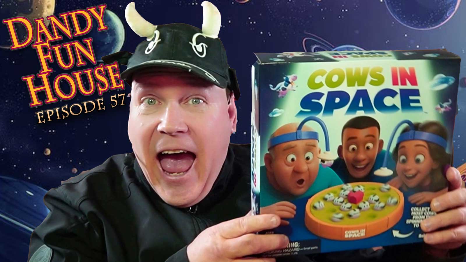 COWS IN SPACE Game Unboxing, Assembly and Review! - Dandy Fun House ...